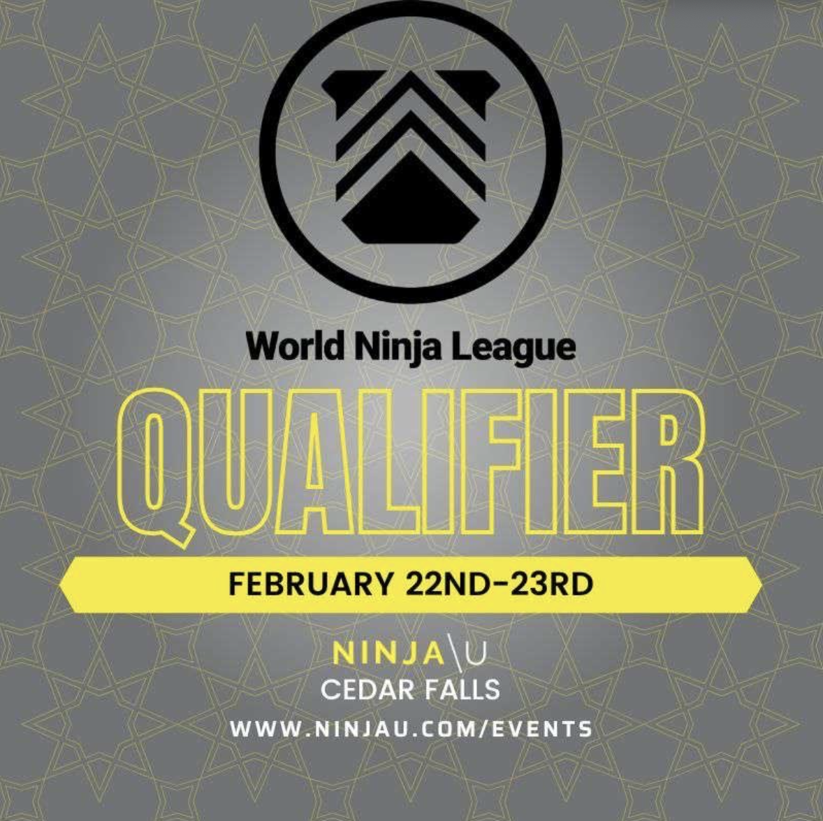 Events | Competitions | Clinics | Ninja U Cedar Falls, IA